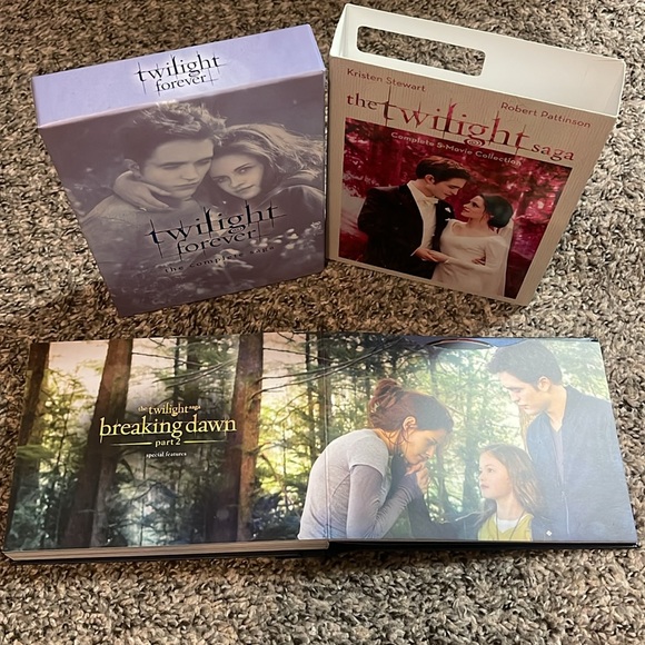 Media | The Twilight Saga Complete Five Movie Collection Dvd | Poshmark